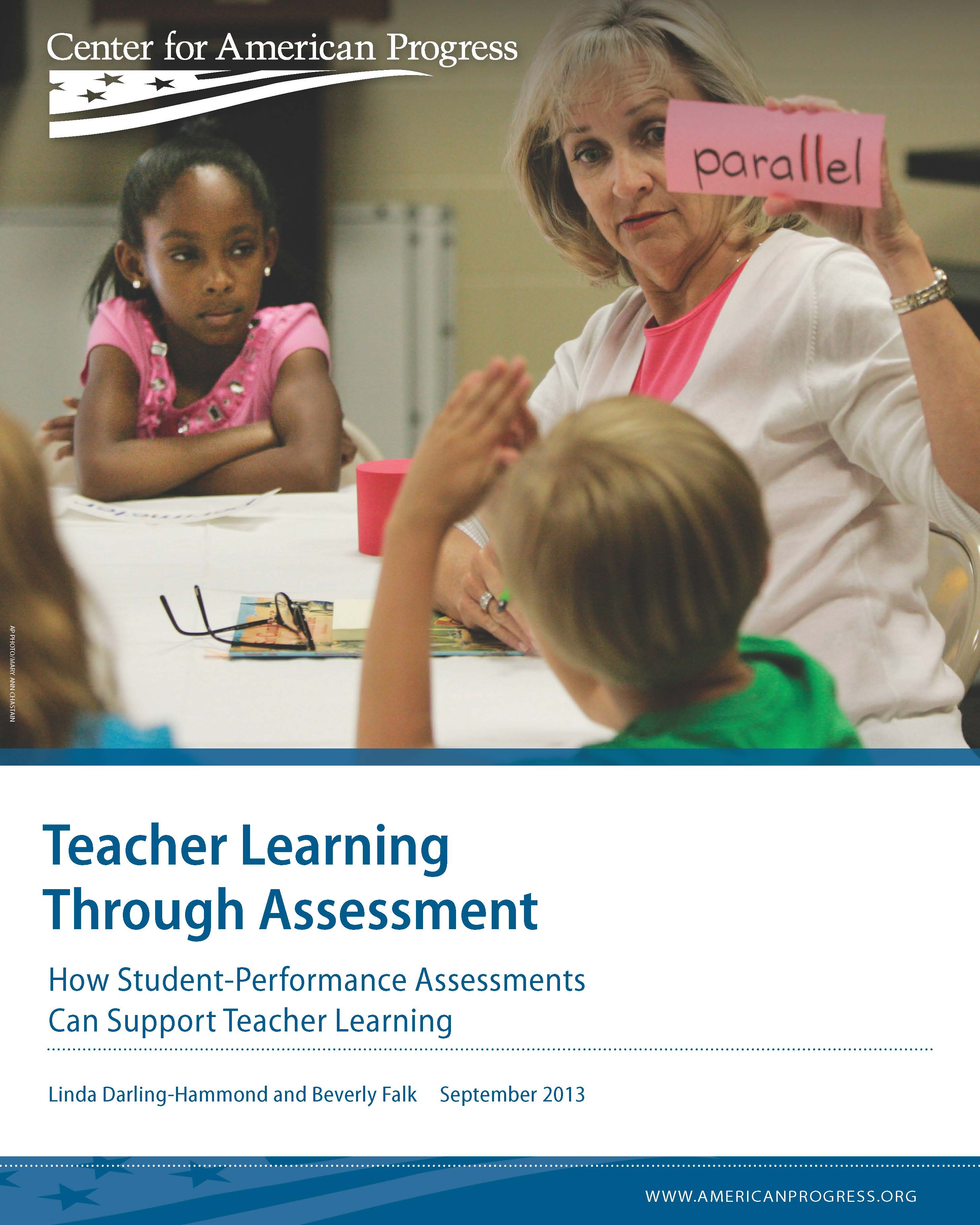Student Performance Assessments and Teacher Learning - Core Education, LLC